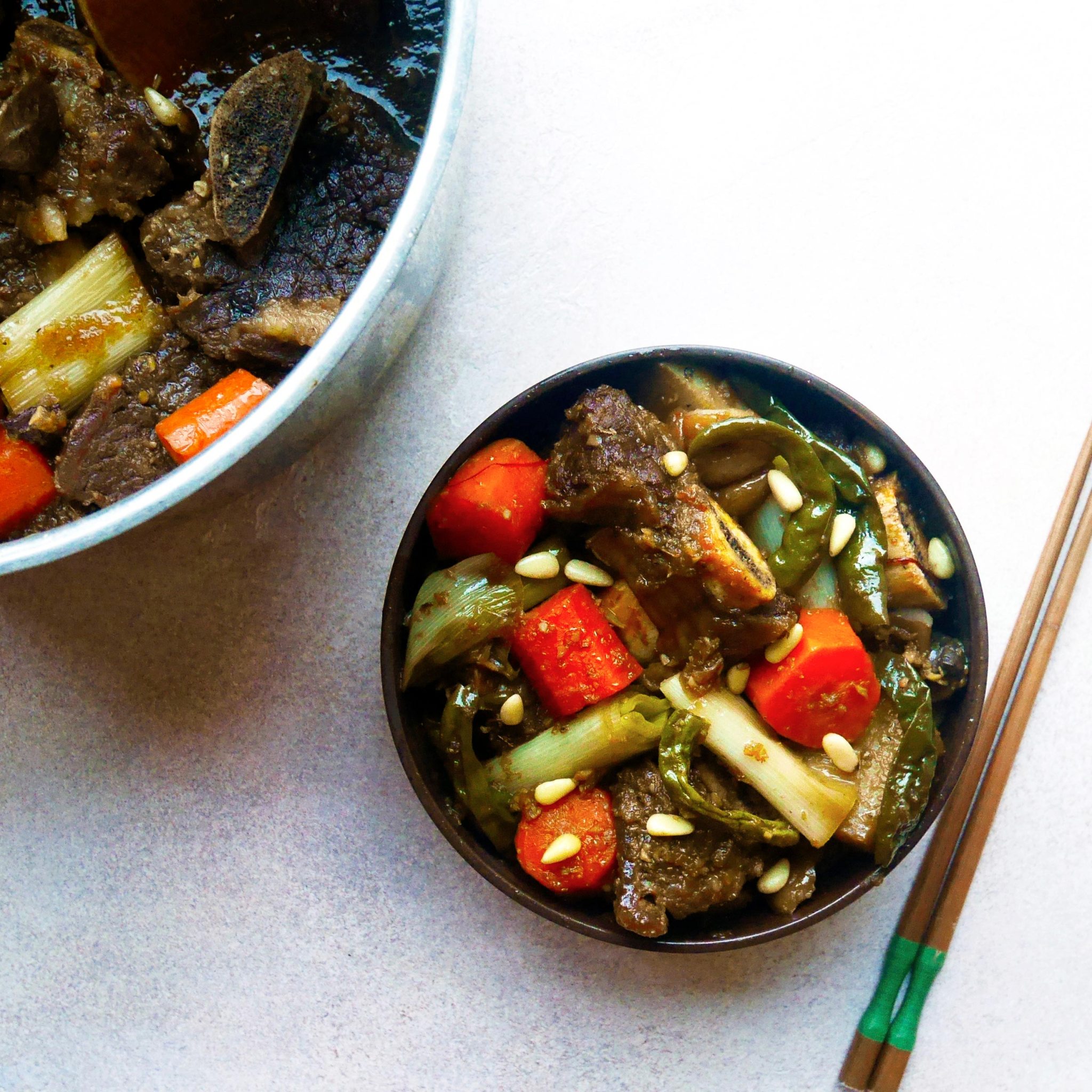 “Galbijjim” Braised Korean beef short ribs – Spicy Candied Life