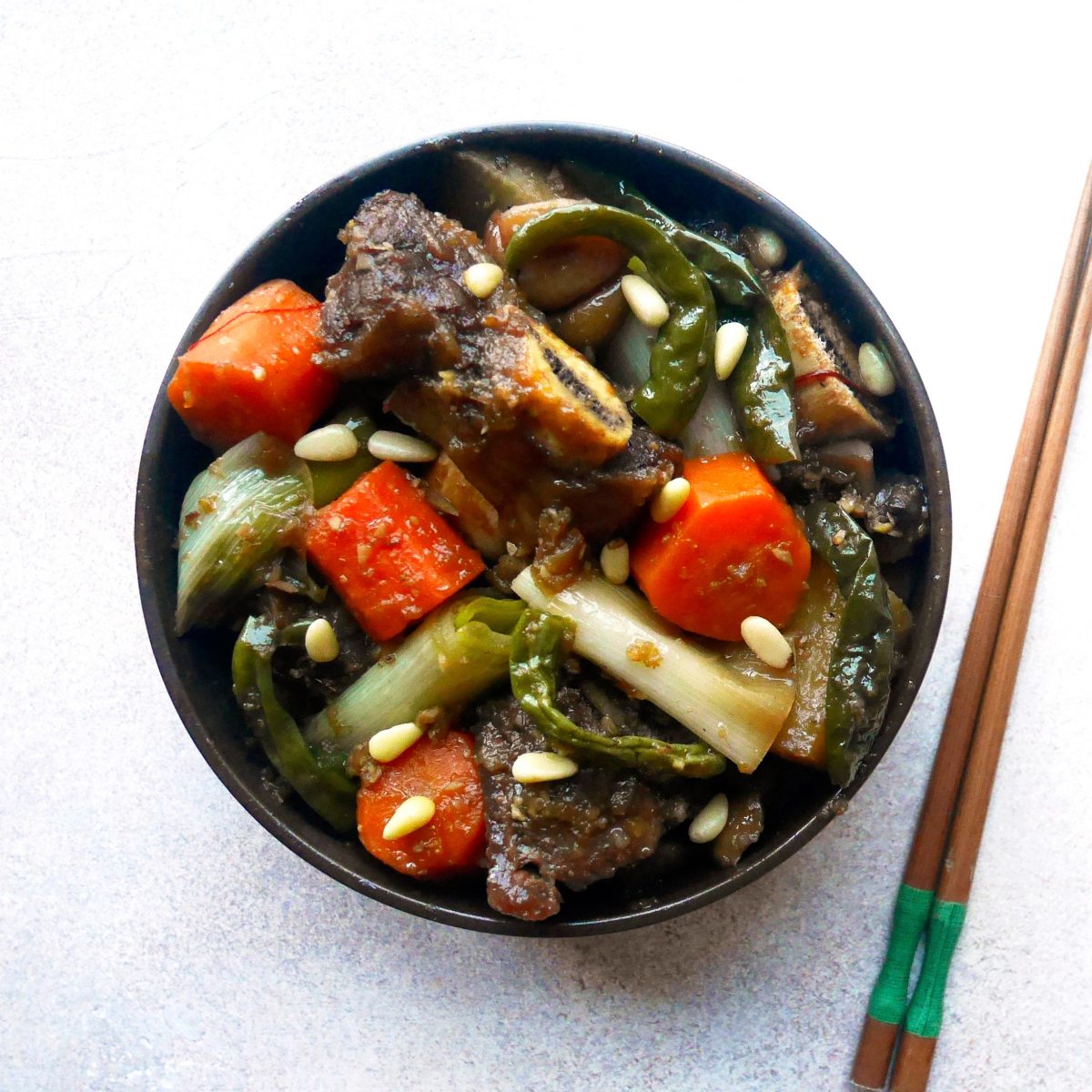 “Galbijjim” Braised Korean beef short ribs – Spicy Candied Life